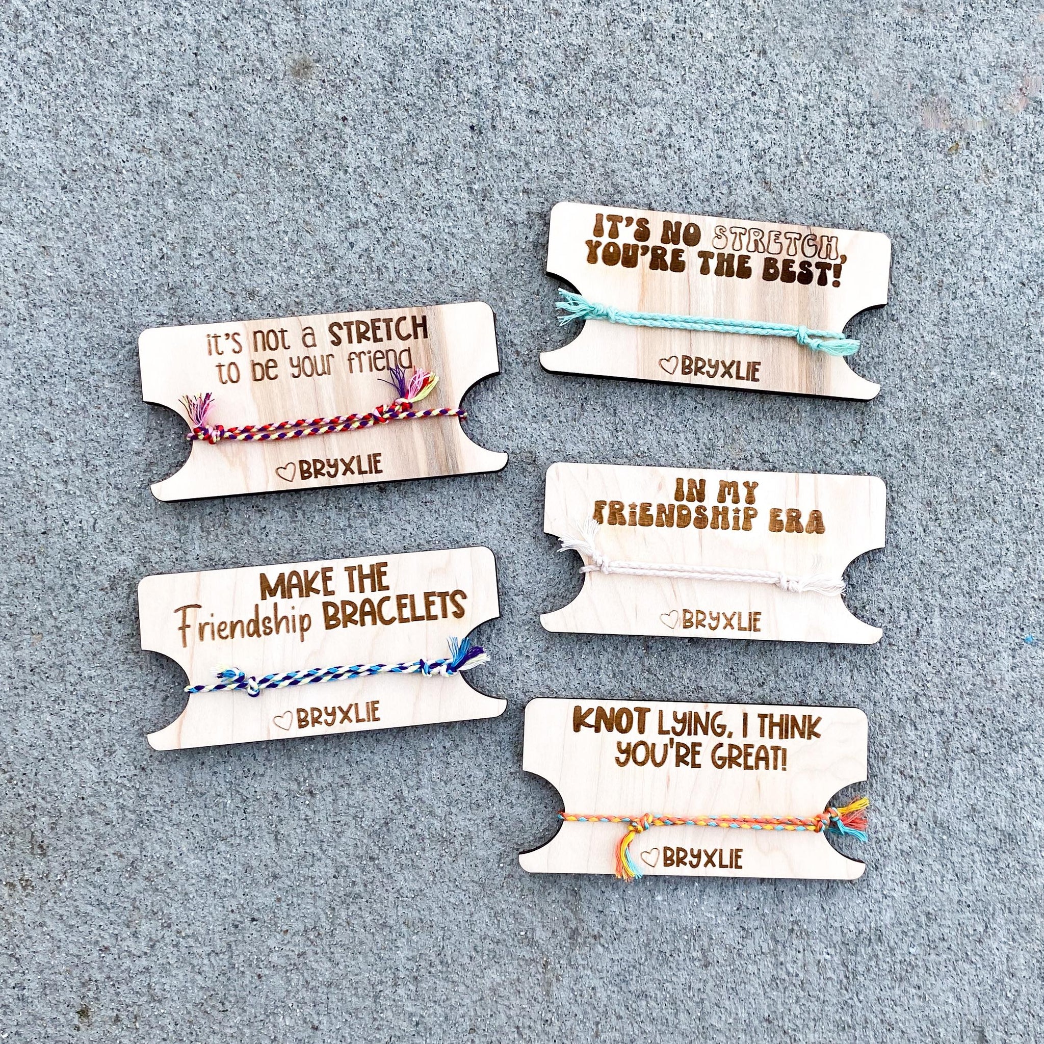 Friendship Bracelet Valentines – Easton Timber Co